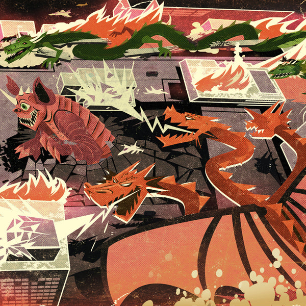 Destroy All Monsters DELUXE (12X35) – Jusscope